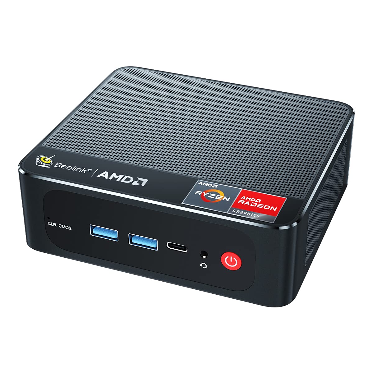 Мини компютър, AMD Ryzen 7 3750H, Radeon RX Vega 10, 500GB SSD, 16GB ...